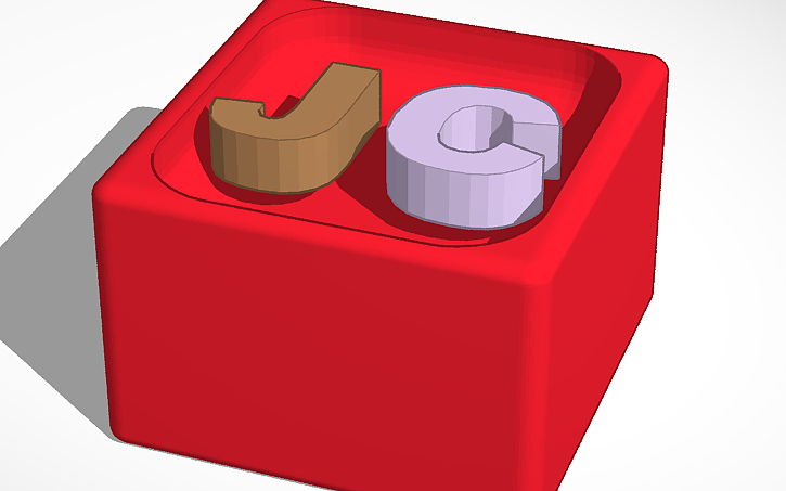 3D design JC' cube, my first design needs wall fixes | Tinkercad