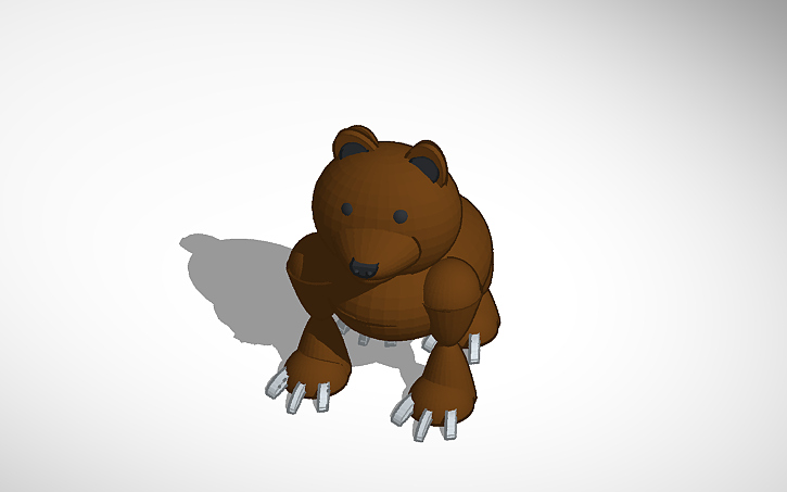 3D design Bear - Tinkercad