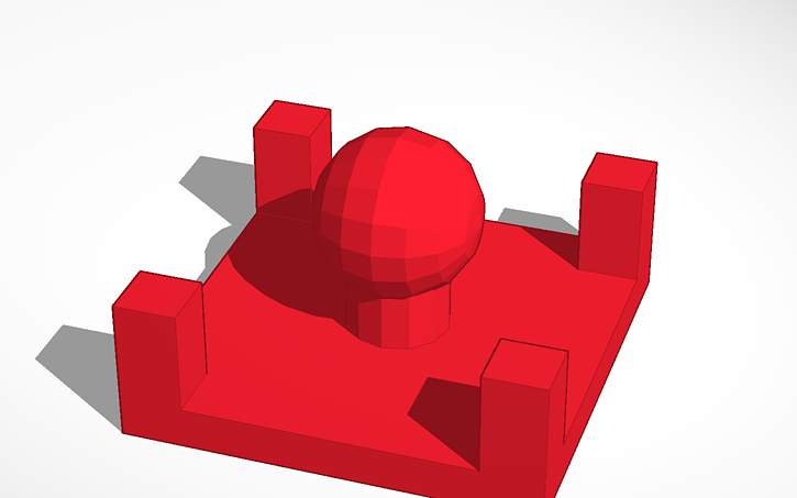 3D design Ball Joint - Base - Tinkercad