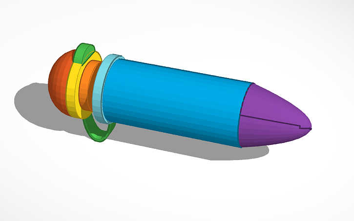 3D design Copy of PCR tube | Tinkercad