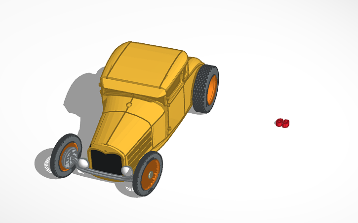 3D design Hot Rod | Tinkercad