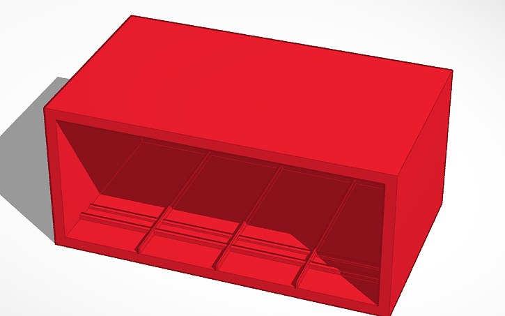 3D design hot wheels garagem - Tinkercad