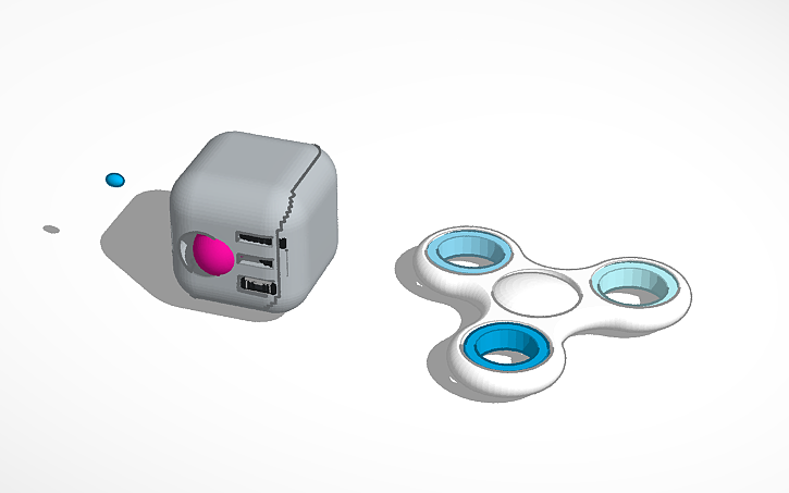 3D design Copy of Fidgets - Tinkercad