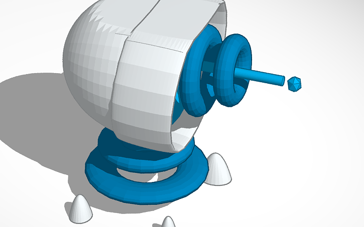 3D design symetra turret | Tinkercad