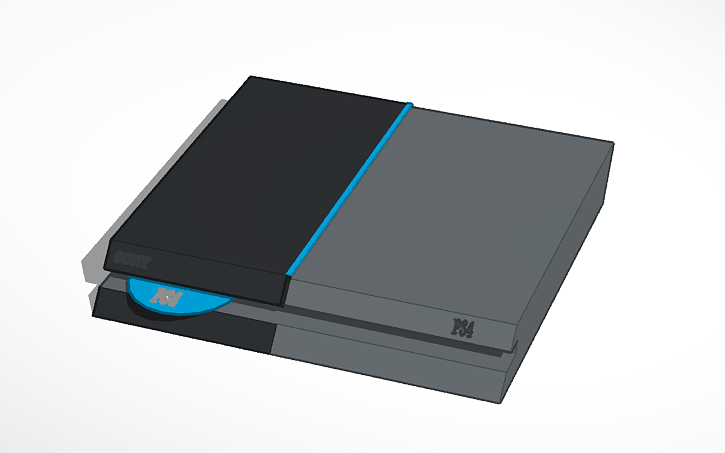 3D design Playstation 4 | Tinkercad