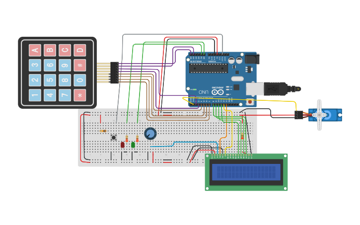 Circuit design War - Tinkercad
