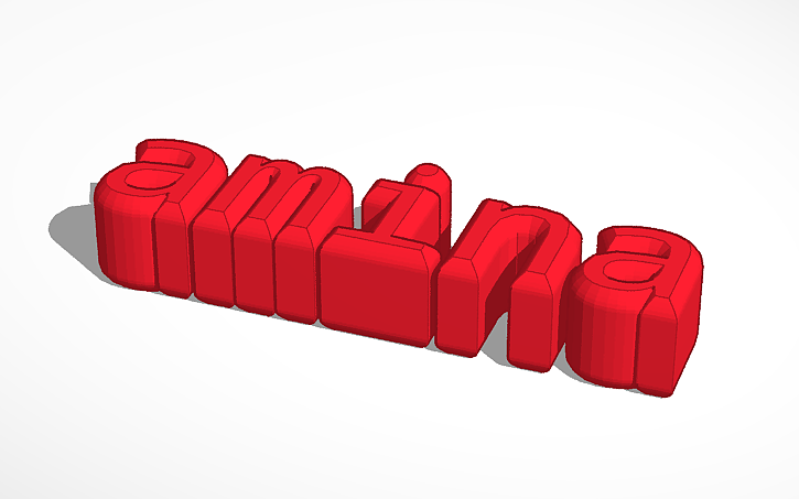 3D design nimi | Tinkercad
