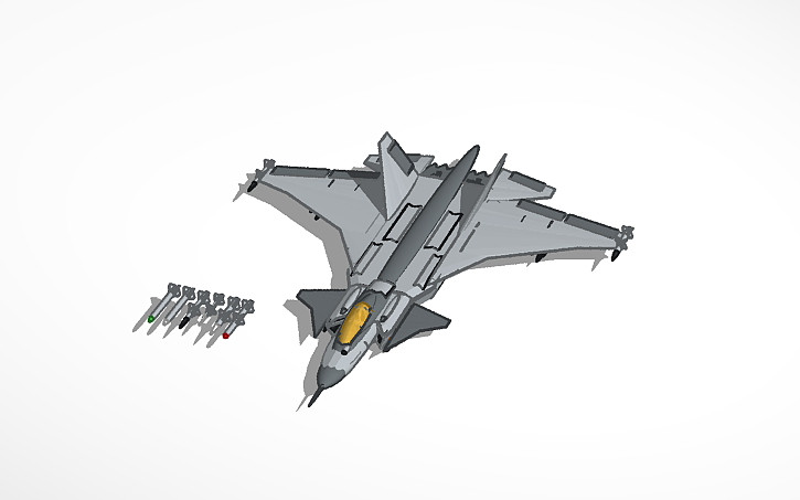 3D design Altaria-Edmund F-110 "Grand Valkyrie" - Tinkercad