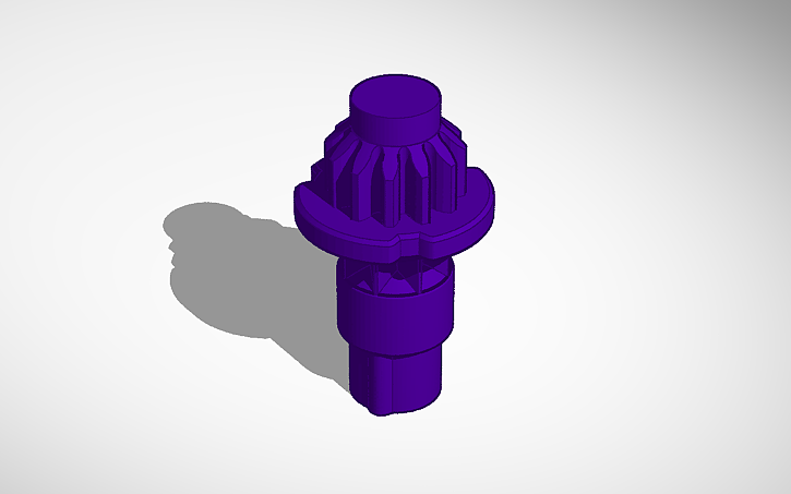 3D design Beyblade X Low Flat bit - Tinkercad