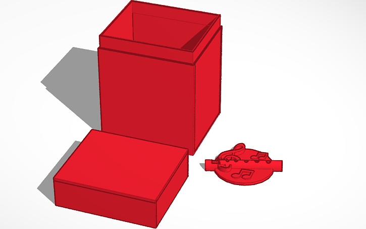 3D design MTG Deck Musical Flute Logo | Tinkercad