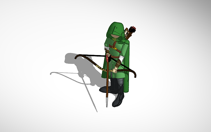 3D design Legolas Greenleaf - Tinkercad