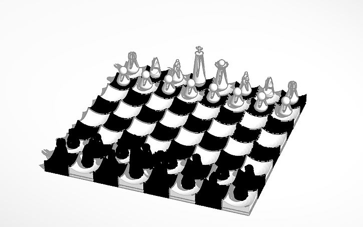 3d Design Chess Tinkercad