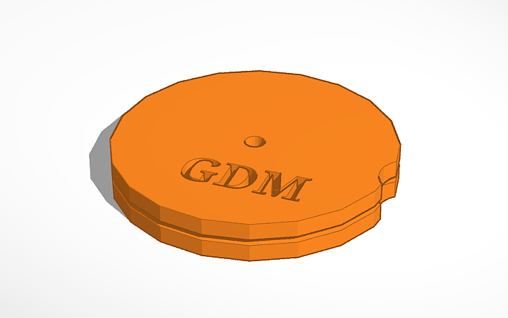 3D design practica5 gdm - Tinkercad