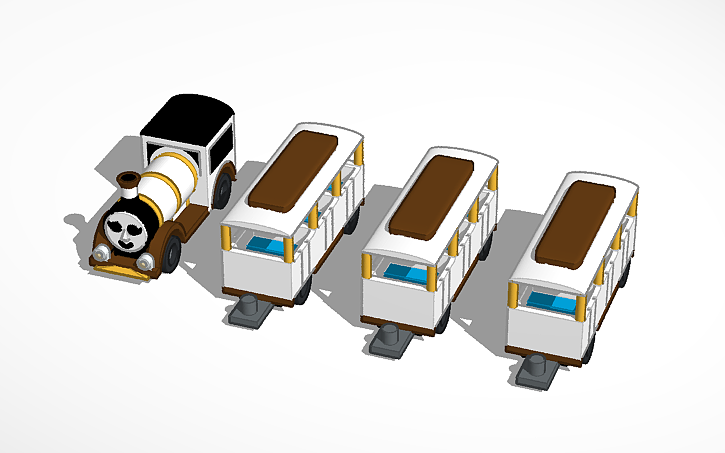 3D design Holly the Road Train (OC for Oorc) - Tinkercad