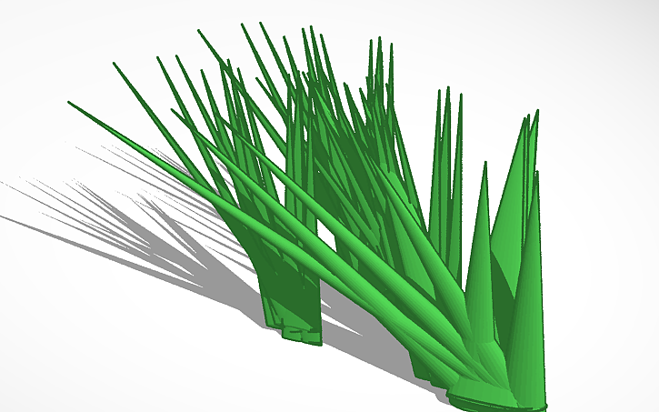 3D design Grass - Tinkercad