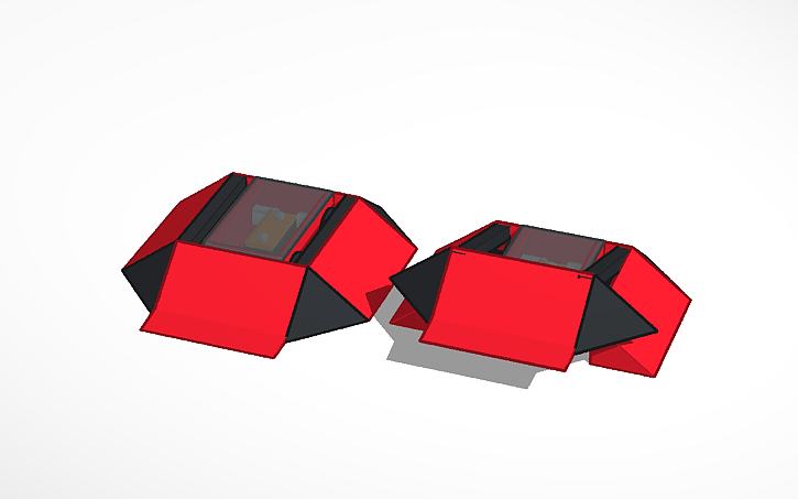3D design Antweight battlebot Kit Turnover - Tinkercad