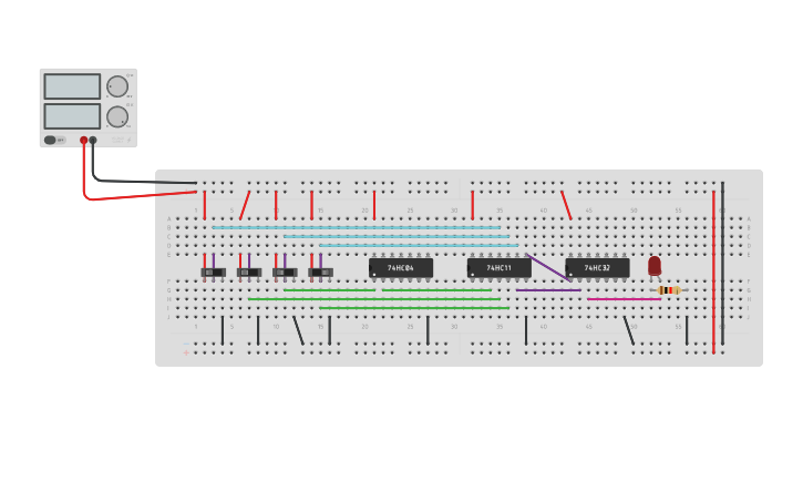 Circuit design Problem Statement canal | Tinkercad