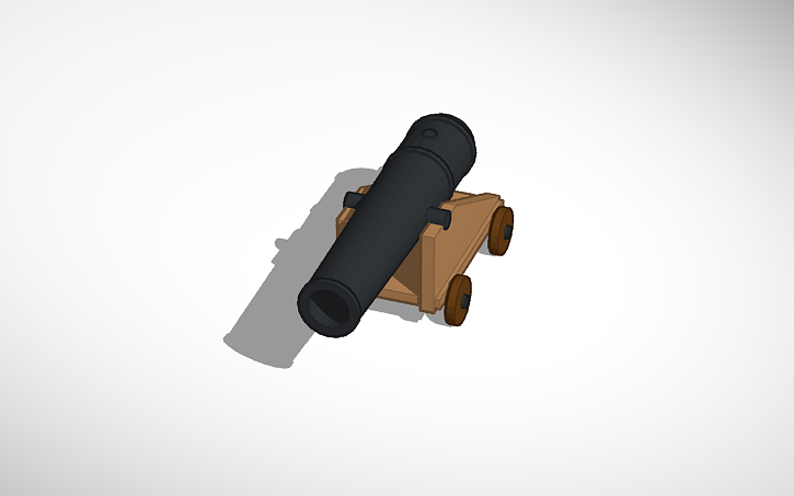 3D design Cannon - Tinkercad