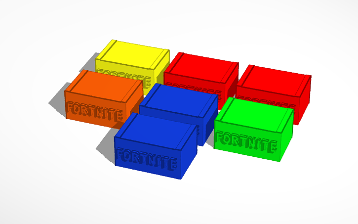 3D design Fortnite - Tinkercad