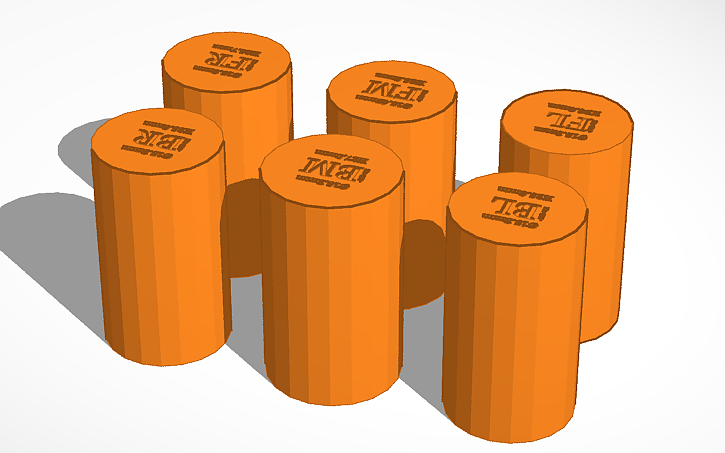 3D design WIP - Caster Wheel Inserts for Whitmor Double Rod Closet ...