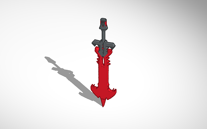 3D design doom eternal mech sword | Tinkercad