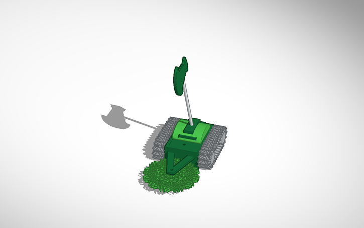3D design battle bots war axle - Tinkercad