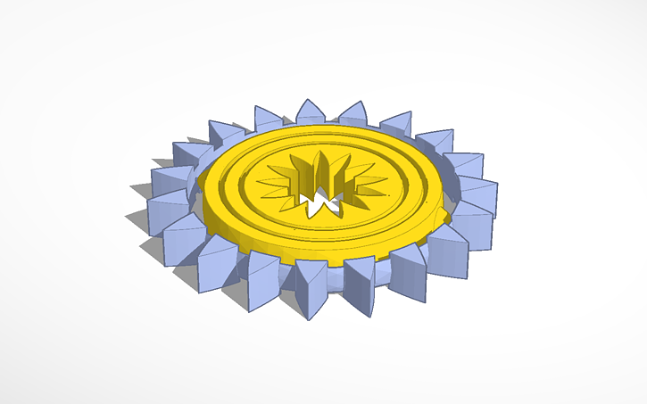 3D design Math Gyro Maker Steve - Tinkercad