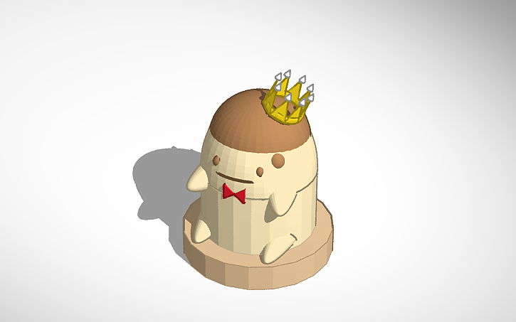 3D design Pudding King | Tinkercad