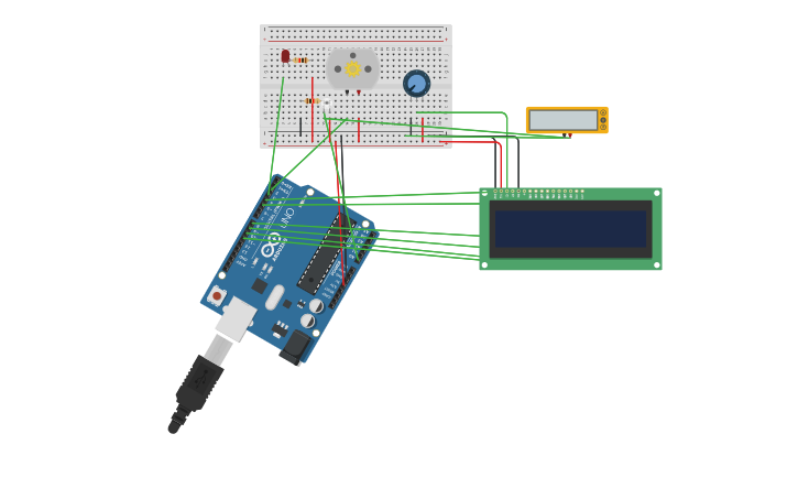 Circuit design 2.Ambient lighting control - Tinkercad