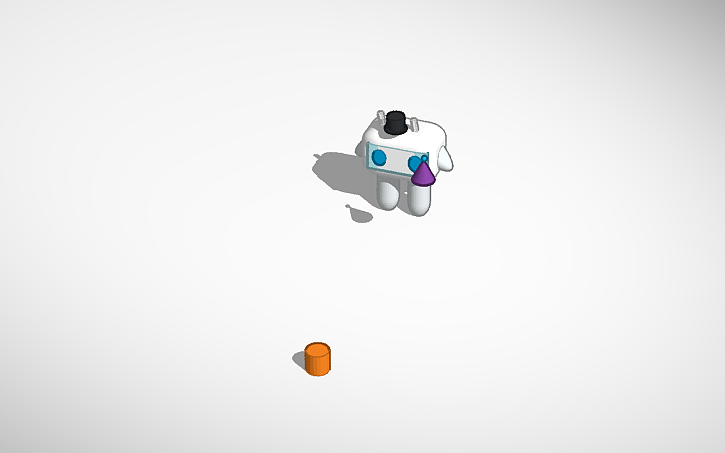 3D design ro-bio sandbox - Tinkercad