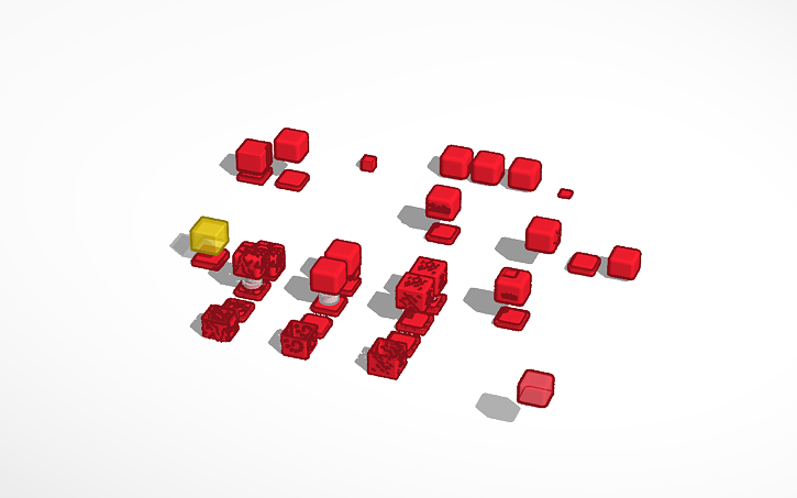 3D design Light Boxes - Tinkercad