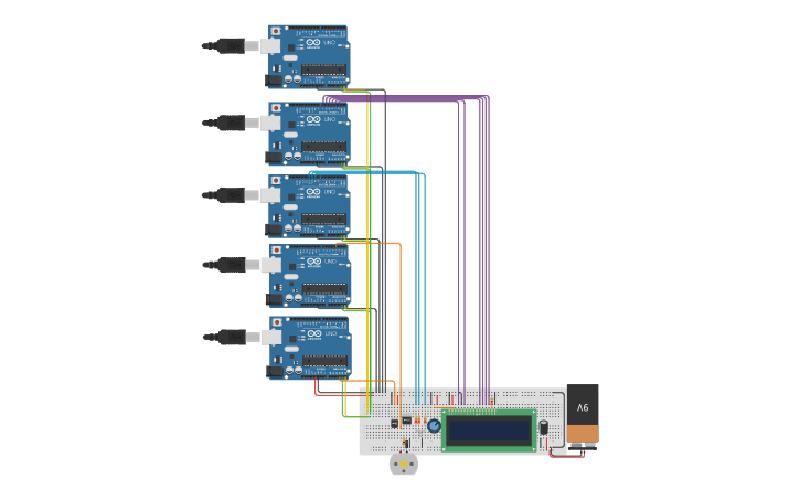 Circuit design I2C Assignment (Advanced) | Tinkercad