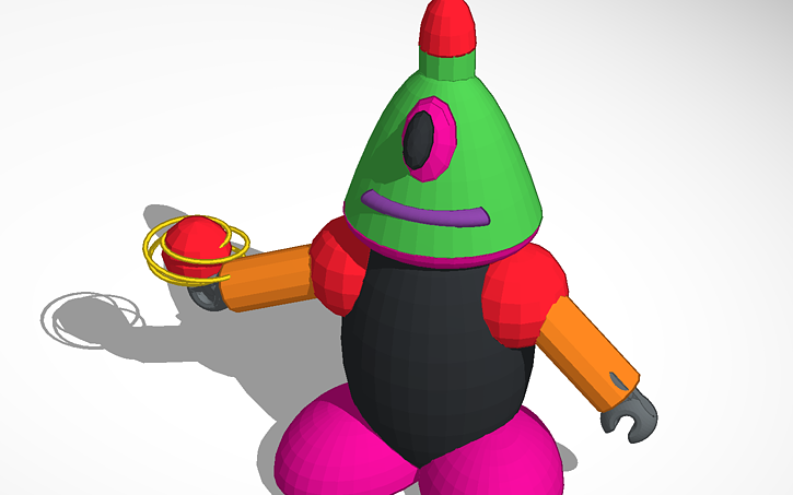 3D design my alien | Tinkercad
