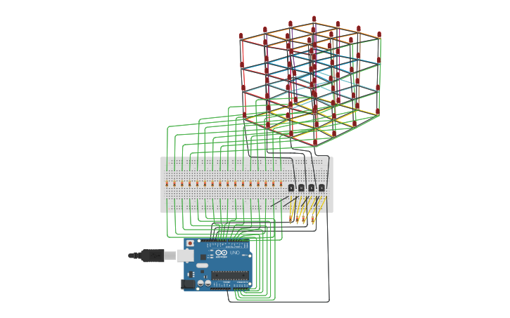 Circuit design Elvis - Tinkercad
