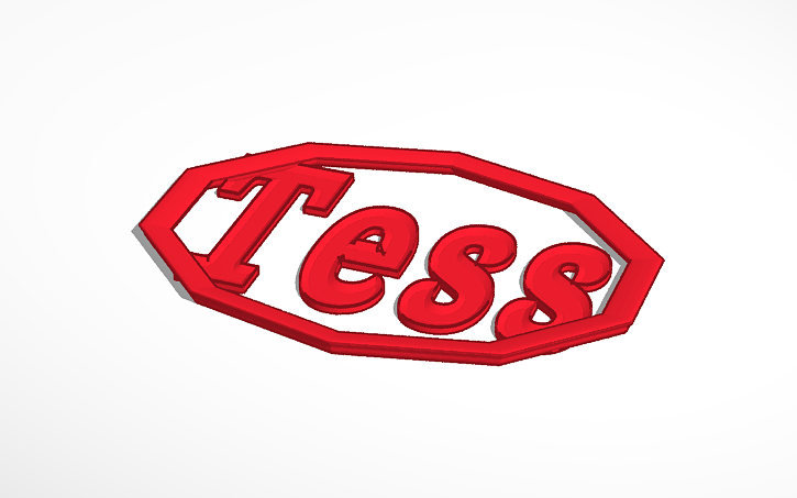 3D design TESS - Tinkercad