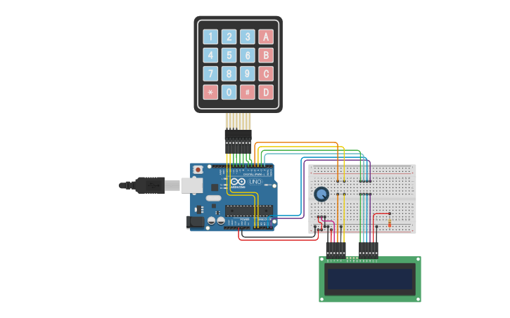 Circuit design act 5 suplementary Arduino 4x4 KeyPad to 16x2 LCD ...