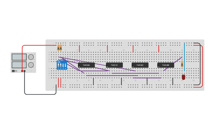 Circuit design TABLE 4-1 | Tinkercad