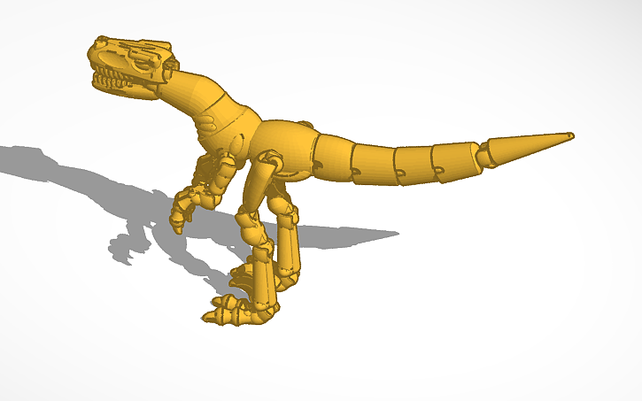 3d Design T Rex Tinkercad