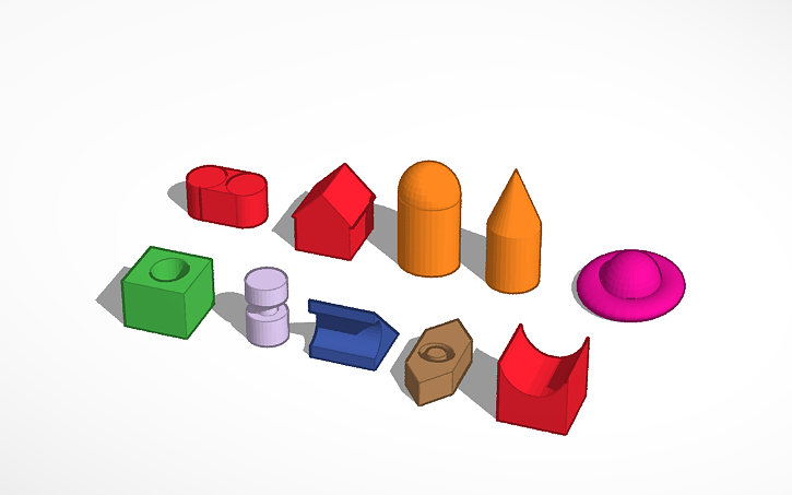 3d Design Ute Geometric Tinkercad