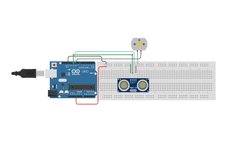 Circuit Design Arduino Sensor Con Motor Alexandra Elizabeth Valencia
