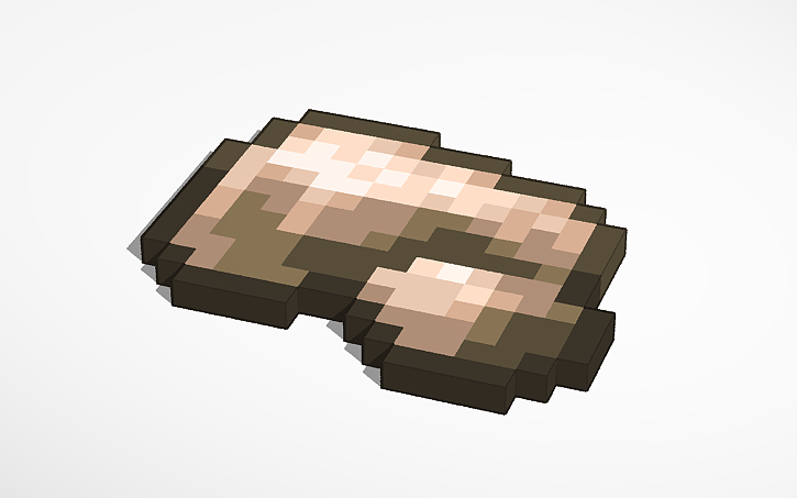3D design Raw Iron Minecraft Minecraft Minecraft Minecraft Minecraft ...