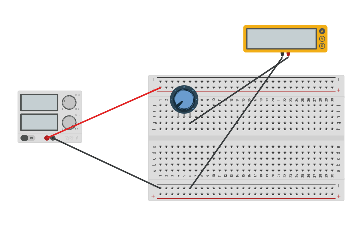 Circuit Design Circuito 2 PotenciÓmetro Tinkercad