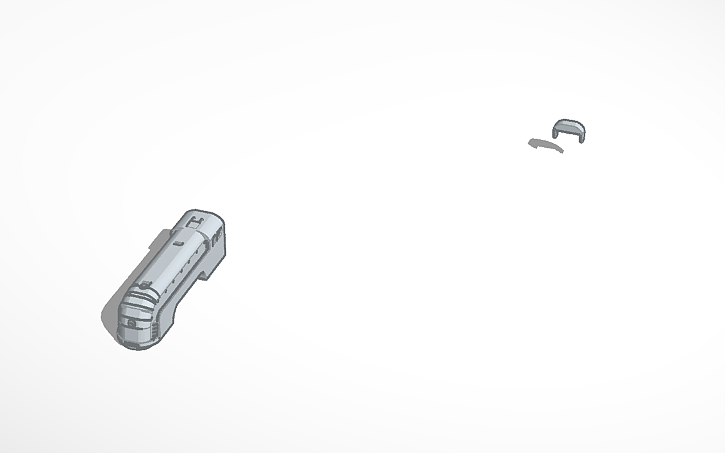 3D design mercury steam locomotive - Tinkercad