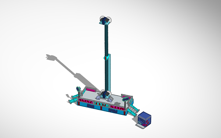 3D design kmg booster (Aqua Speed) | Tinkercad