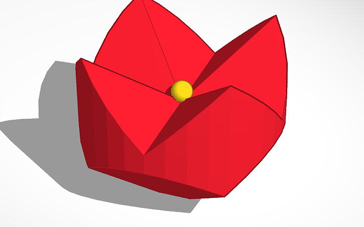 3D design Amazing Flower | Tinkercad