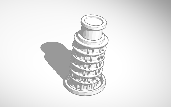 3D design ta31035 Famous Building - Tinkercad
