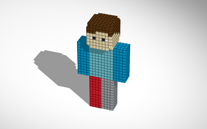 3D design base skin minecraft | Tinkercad