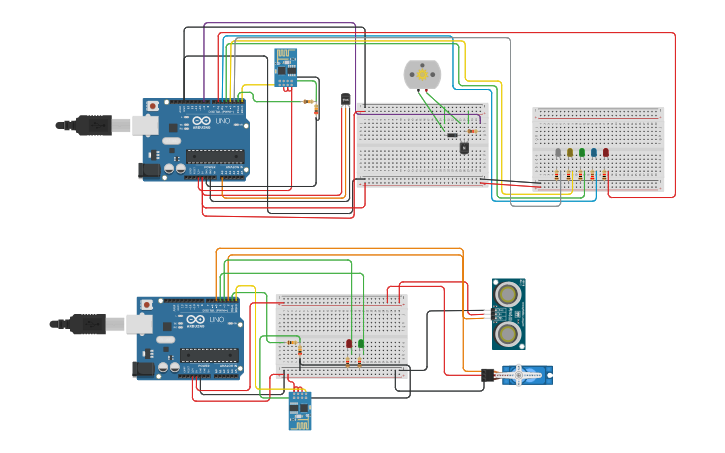 Circuit design Internet stvari zavrsni projekat - Tinkercad
