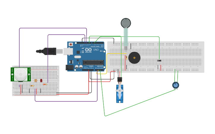 Circuit design GP 2 - Home Automation | Tinkercad