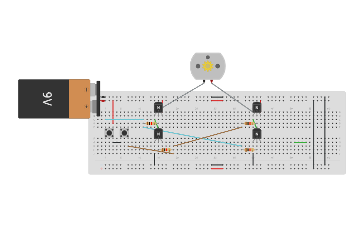Circuit design practica 4 - Tinkercad